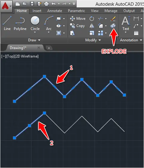 AutoCAD Tutorial 20 Convert Line To Polyline Tutorial45