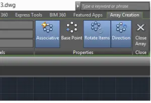 AutoCAD tutorial 10: Arrays in AutoCAD