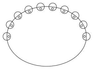 Create an Array Around ELLIPSE in AutoCAD - Tutorial45