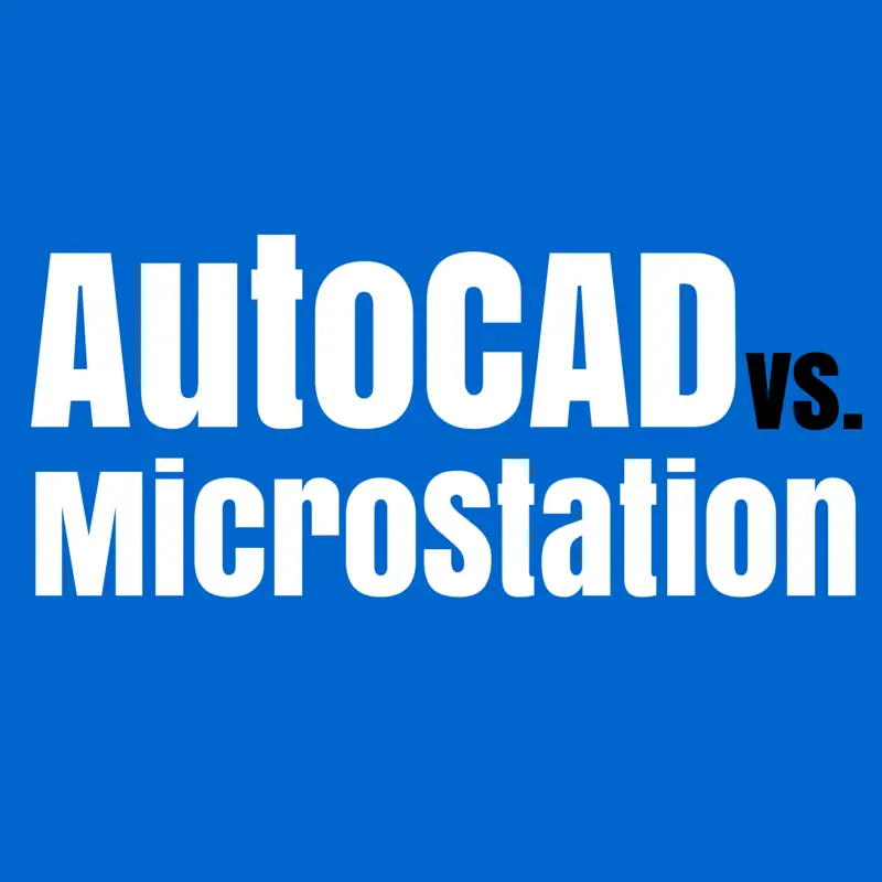 MicroStation vs. AutoCAD - Tutorial45