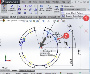 Solidworks Tutorial: Create a Simple 3D Object - Tutorial45