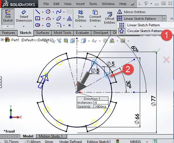 Solidworks Tutorial Create A Simple 3d Object Tutorial45