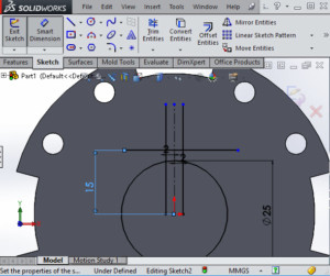 Solidworks Tutorial: Create a Simple 3D Object - Tutorial45