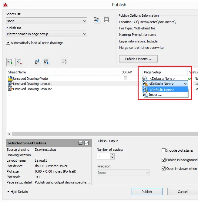 AutoCAD Tutorial AutoCAD Batch Plot Tutorial45