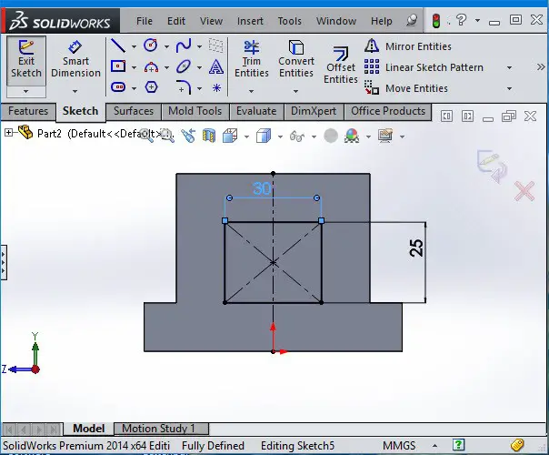 Solidworks Tutorial Sweep Tutorial45 