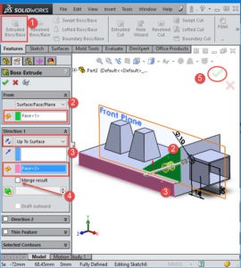 SolidWorks Tutorial: Extrude - Tutorial45