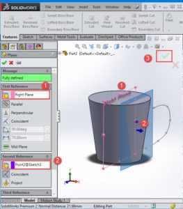 SolidWorks Tutorial: SWEEP - Tutorial45