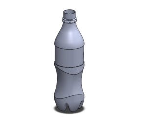 Solidworks Tutorial: How to Draw a Coke Bottle - Tutorial45