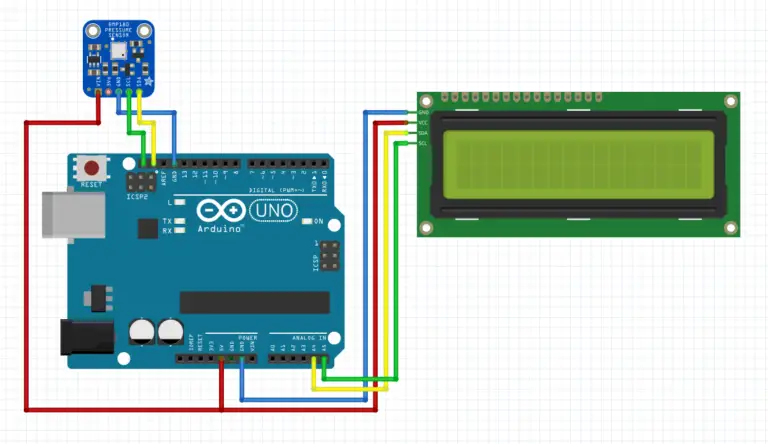 Arduino Barometer Project Using Bmp180 Tutorial45